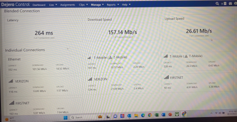 CCS deployes new One web leo satellite network with kymeta sat dish and ...